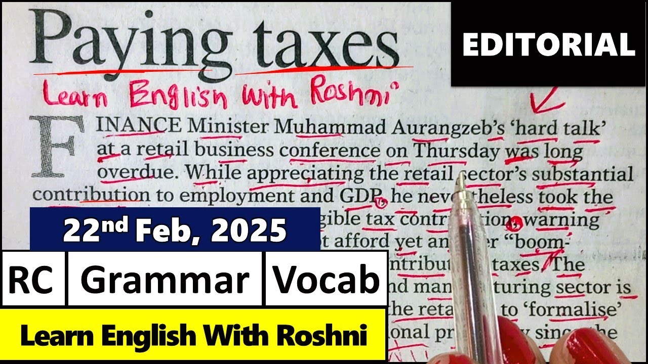 Newspaper Reading || Learn English Through Newspaper Reading || English ...