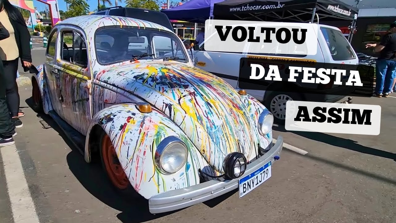 VW FUSCA 1978 - FUSCA COLORIDO LEGALIZADO - YouTube
