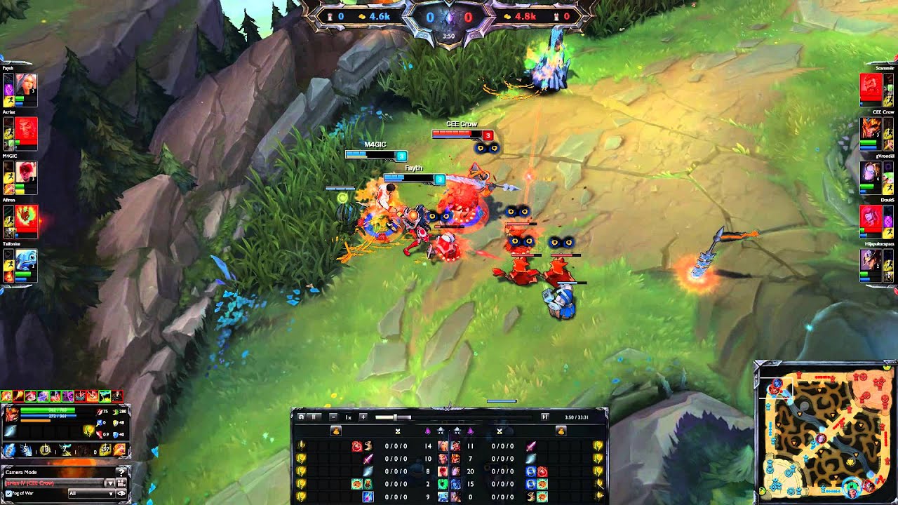 Jarvan 4 waiting for counter gank - YouTube