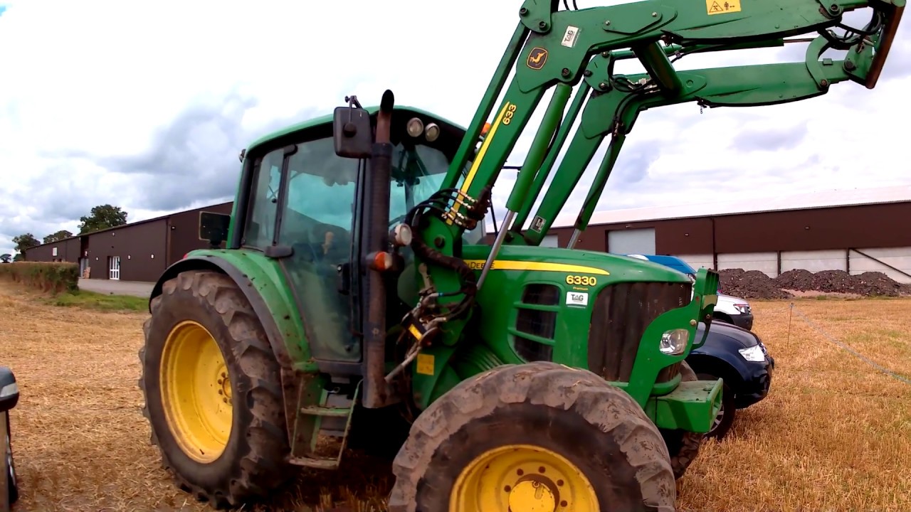 2008 John Deere 6330 Premium 4.5 Litre 4-Cyl Diesel Tractor (105 HP ...