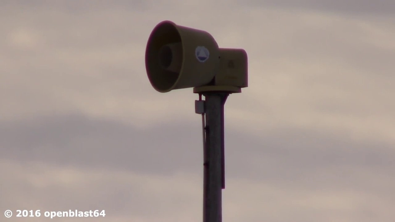 ACA P-15 siren test, Port Washington, WI - YouTube