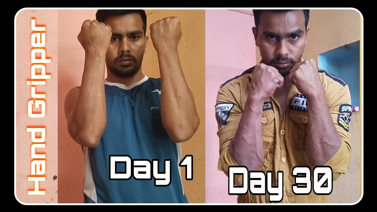 FOREARMS WORKOUT EVERY DAY FOR 30 DAYS || USING HAND GRIPPER FOR 30 ...