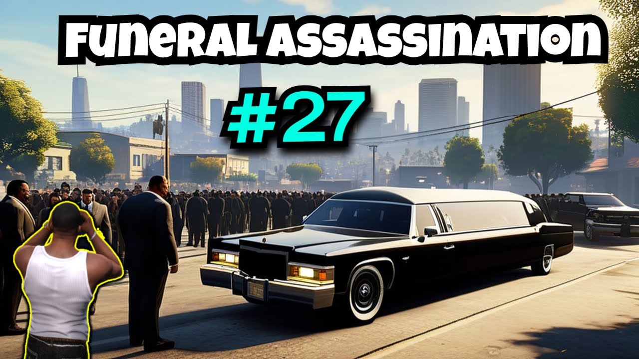 Funeral Assassination in GTA V Gameplay #27 - YouTube