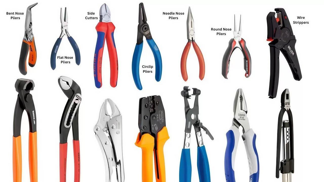 Different Types of Pliers - YouTube