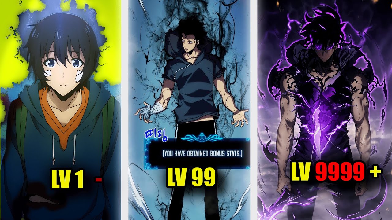 E-Rank Hunter Levels Up and Unlocks Godlike Powers - YouTube