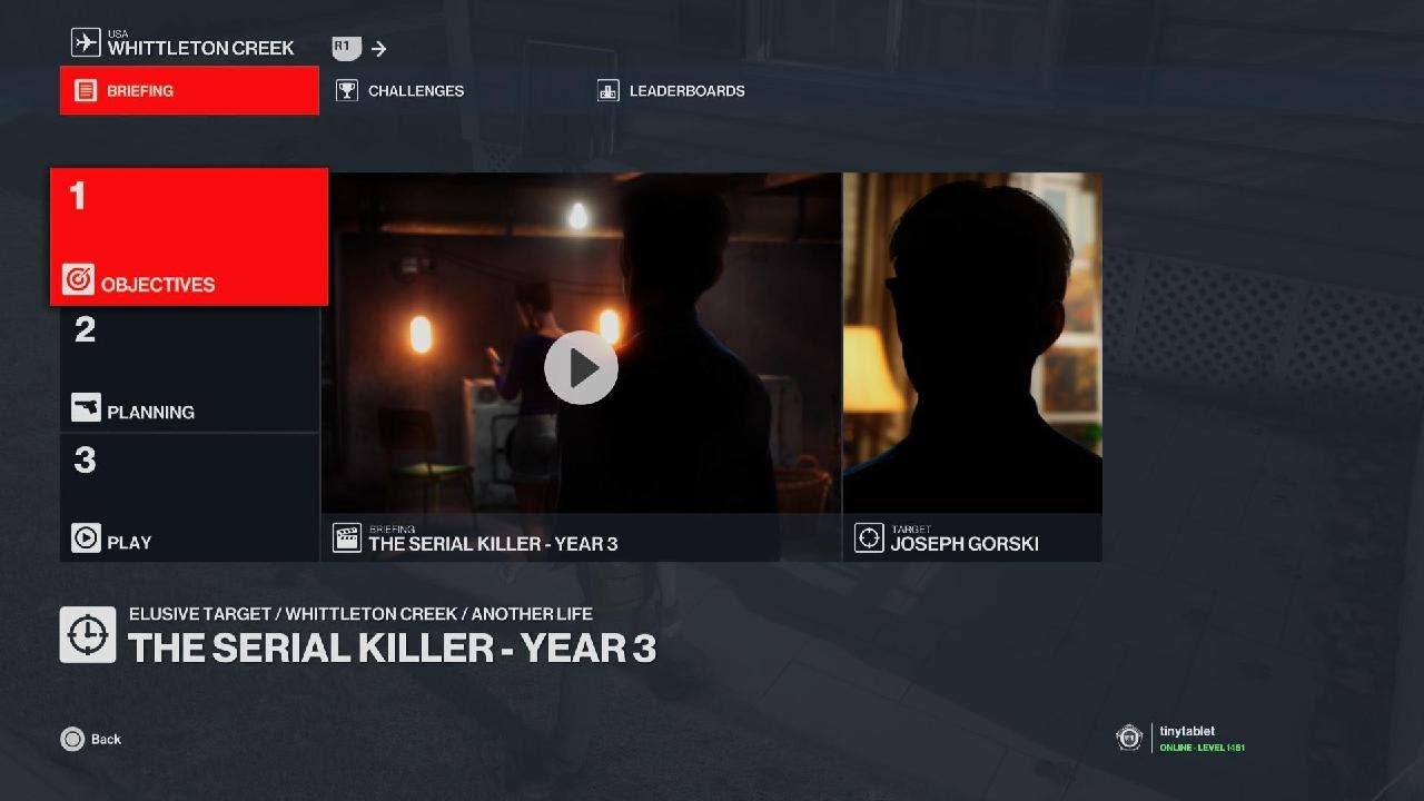 HITMAN 3 - The Serial Killer - Year 3 (00:59) - YouTube