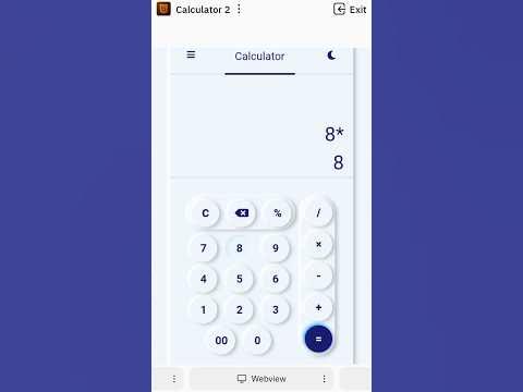 Calculator 2 | Mini Program | Web Suite Mini Program | Web Development Mini Program - YouTube