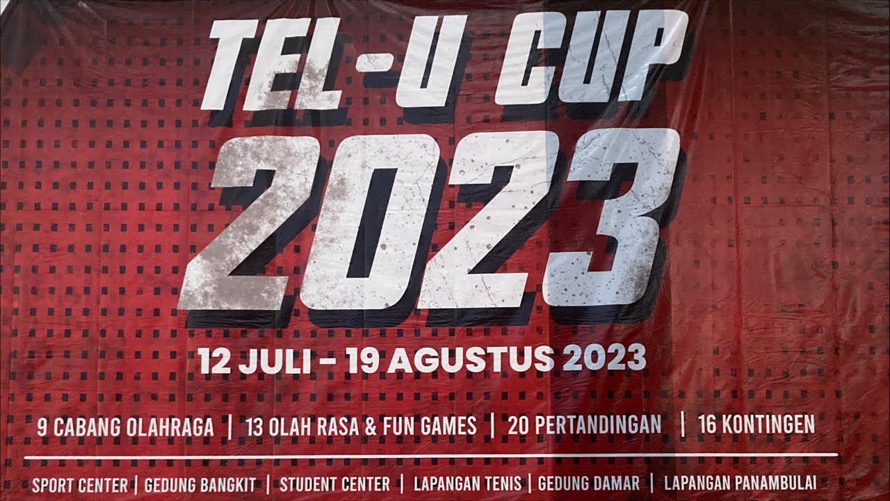 Tel-U Cup 2023 | Tennis Lapangan Tunggal | FIT vs FTE - YouTube