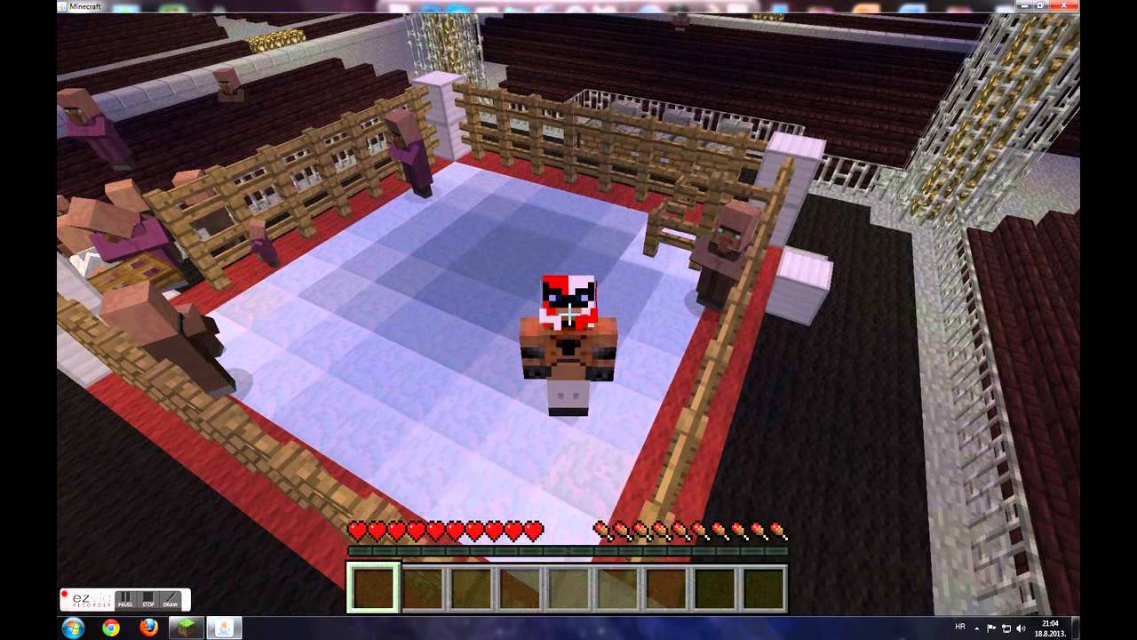 rey mysterio minecraft - YouTube