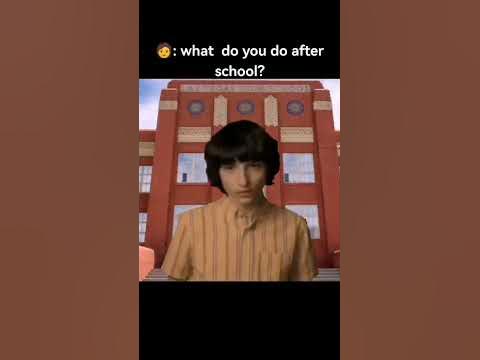 What do you do after school? - YouTube