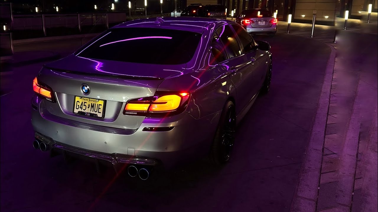 POV RUSHING BACK HOME FROM SCHOOL IN MY TUNED 500HP BMW AT NIGHT ...