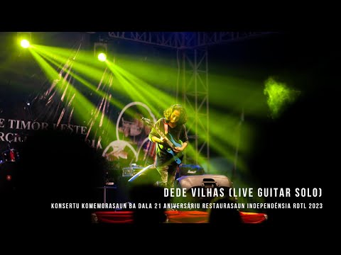 Dede Vilhas - Live Guitar Solo Performance at Feira Nasionál 2023