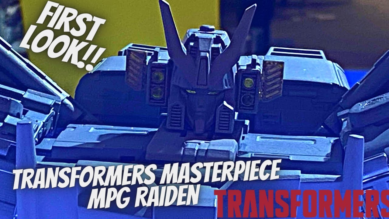 Transformers Masterpiece MPG Raiden Figure First Look!! - YouTube