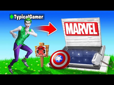 I Went UNDERCOVER in a SUPERHERO ONLY Tournament! (Trolling Edition)