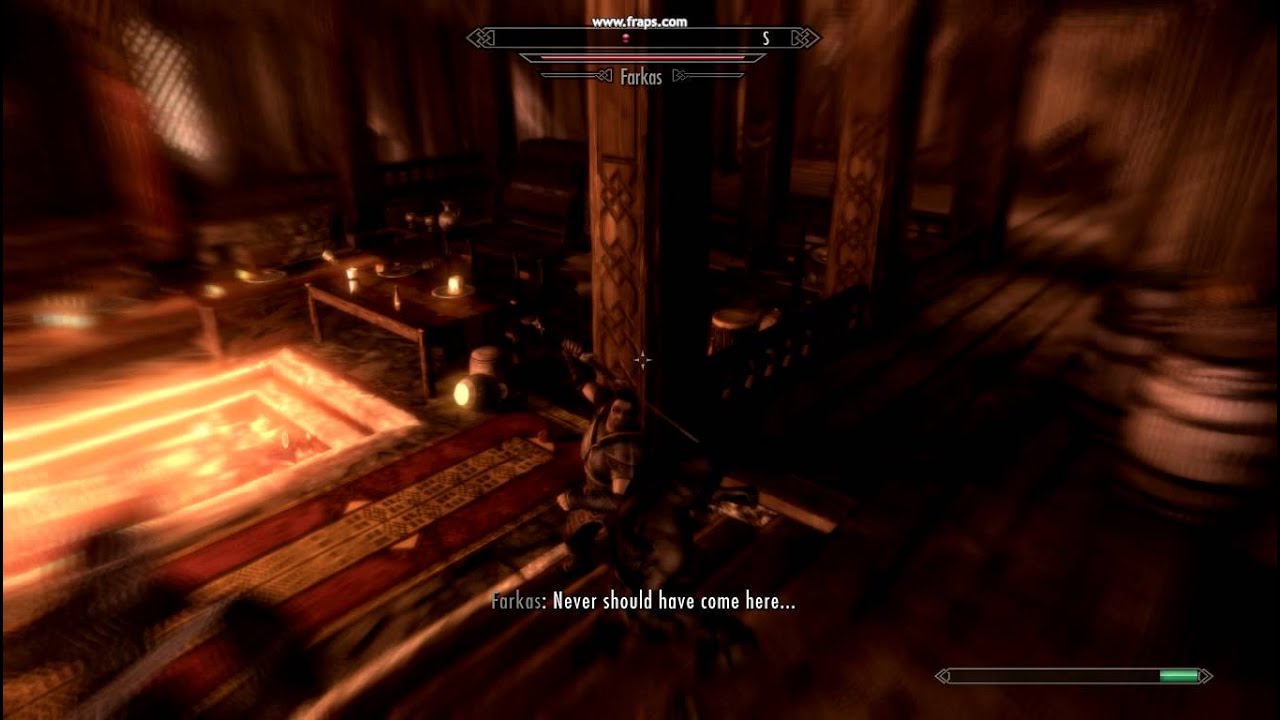 skyrim - naked orc boxing part 1 - YouTube