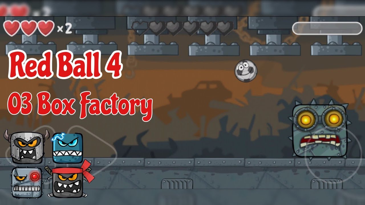 Red Ball 4 - Box Factory Gameplay Walkthrough (iOS, Android) | Level 31 ...