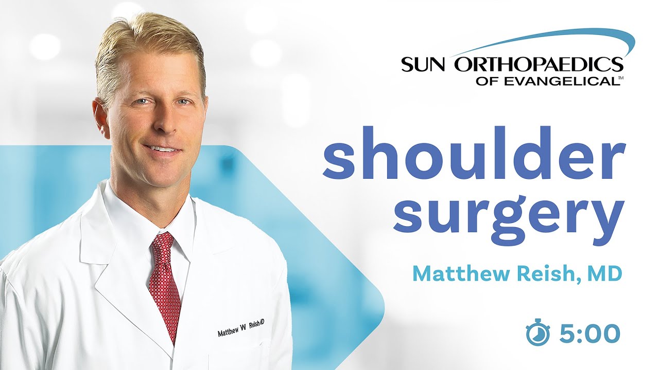 Shoulder Surgery - Dr. Reish - YouTube