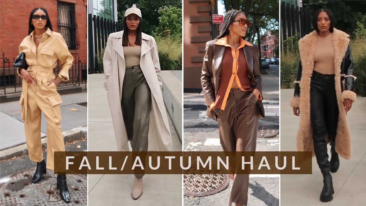 Fall/Autumn Try-on Haul 2021 - YouTube