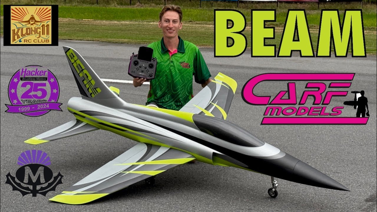 BEAM - HIGH SPEED RC TURBINE JET AIRPLANE - CARF MODELS - BY MAX ...