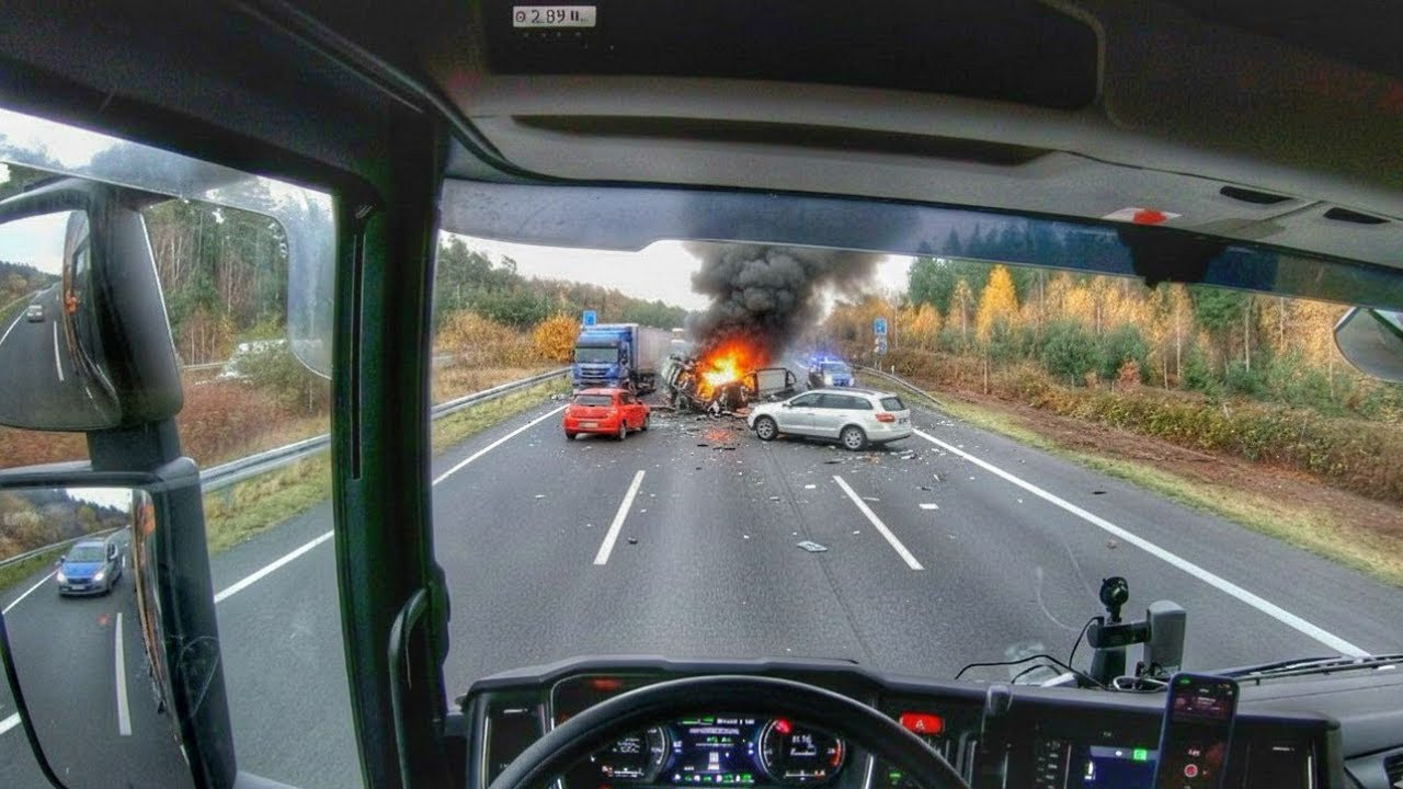 CRASH ALLEY! Surviving the Infamous German A2 Autobahn in a TRUCK - YouTube