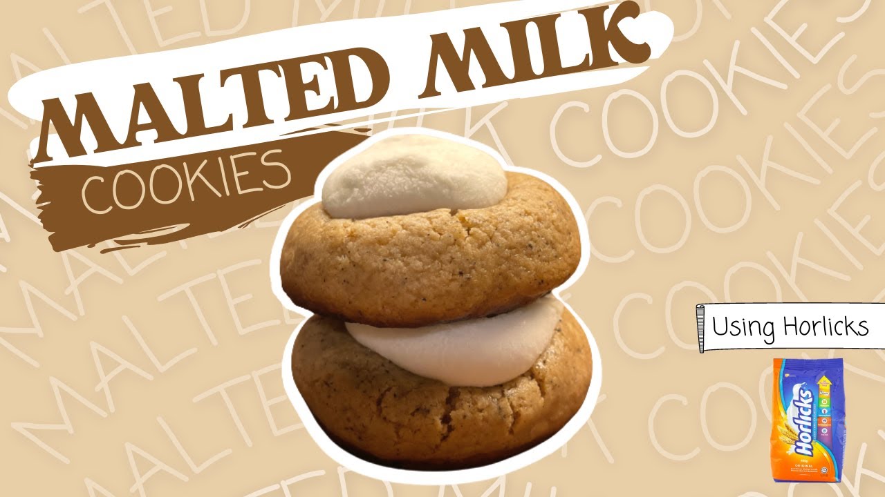 HORLICKS cookies | malted milk powder recipe ideas - YouTube