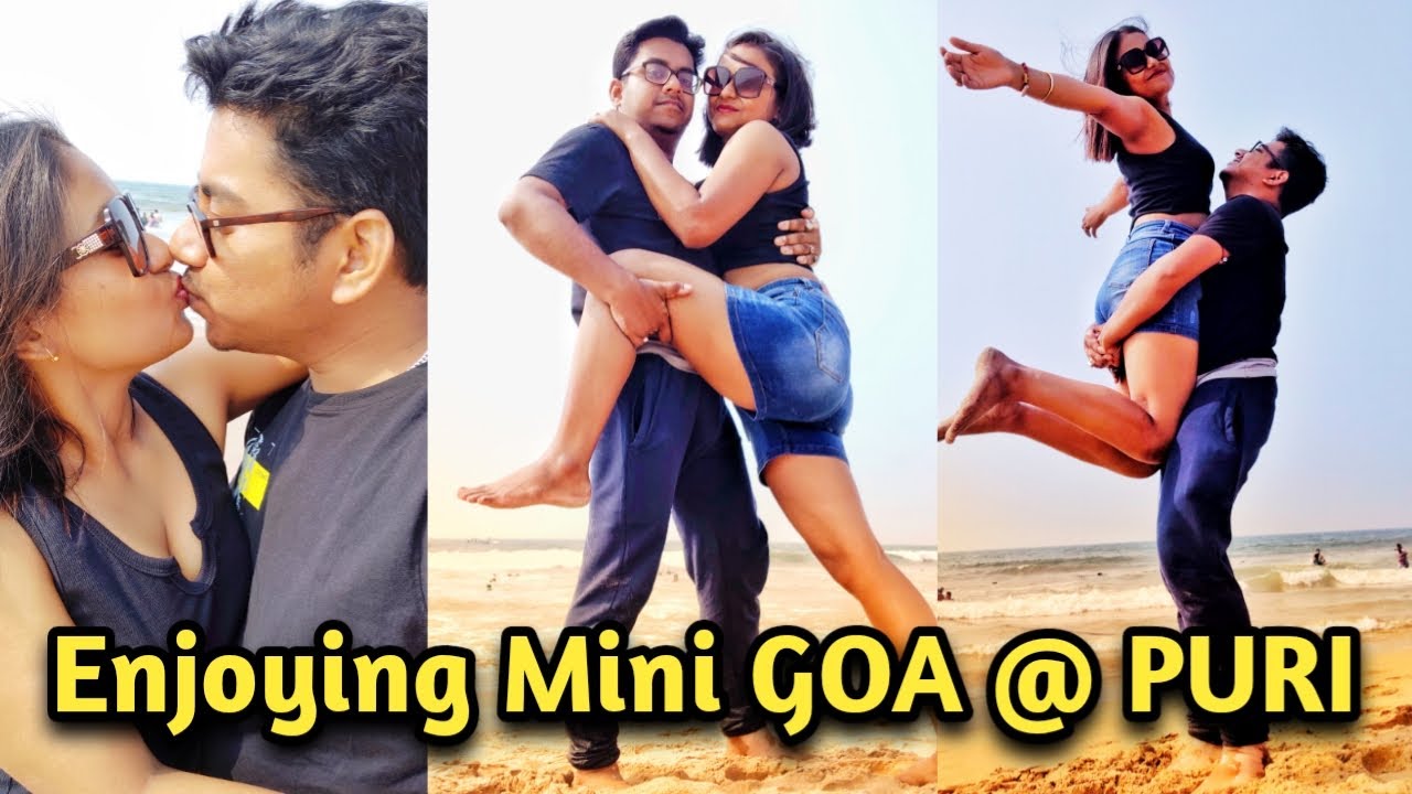 Puirir Mini GOA te chutia enjoy korlam | Golden Beach, Puri - YouTube