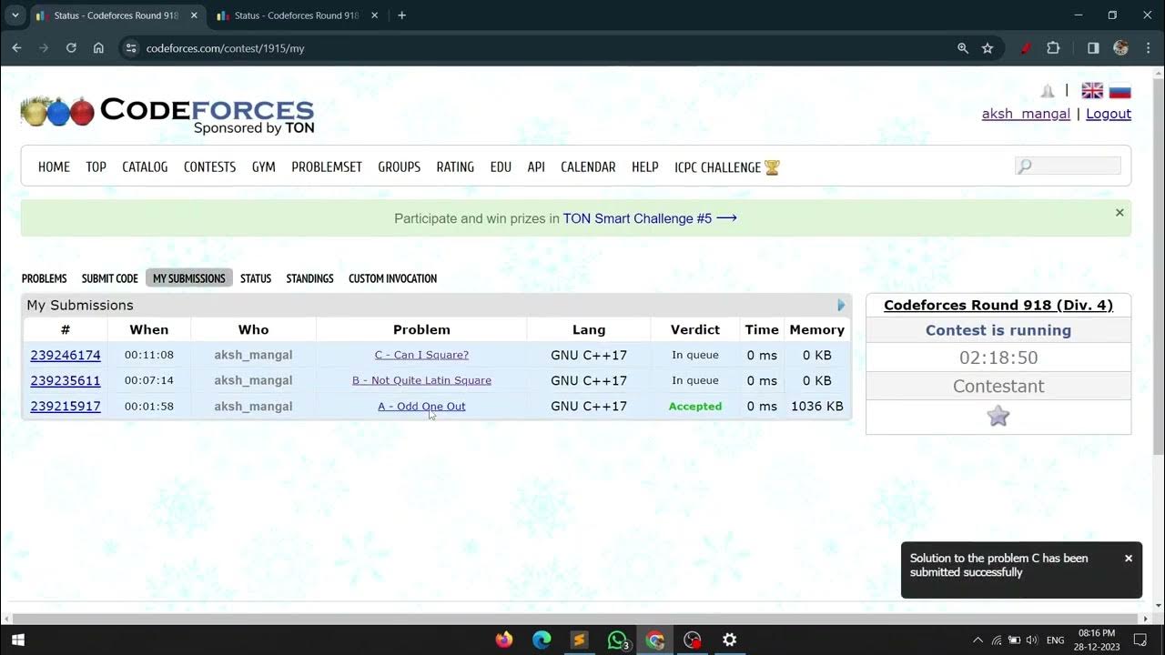 Codeforces Round 918 (Div. 4) | Solutions A - E | Screen Cast - YouTube