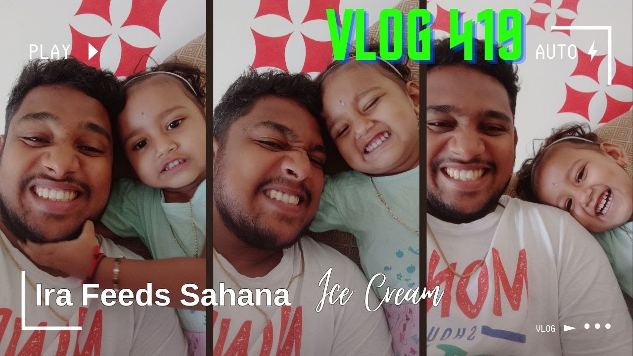 Ira Feeds Sahana Ice Cream - #419thVlog #spherediaries #Goa # ...