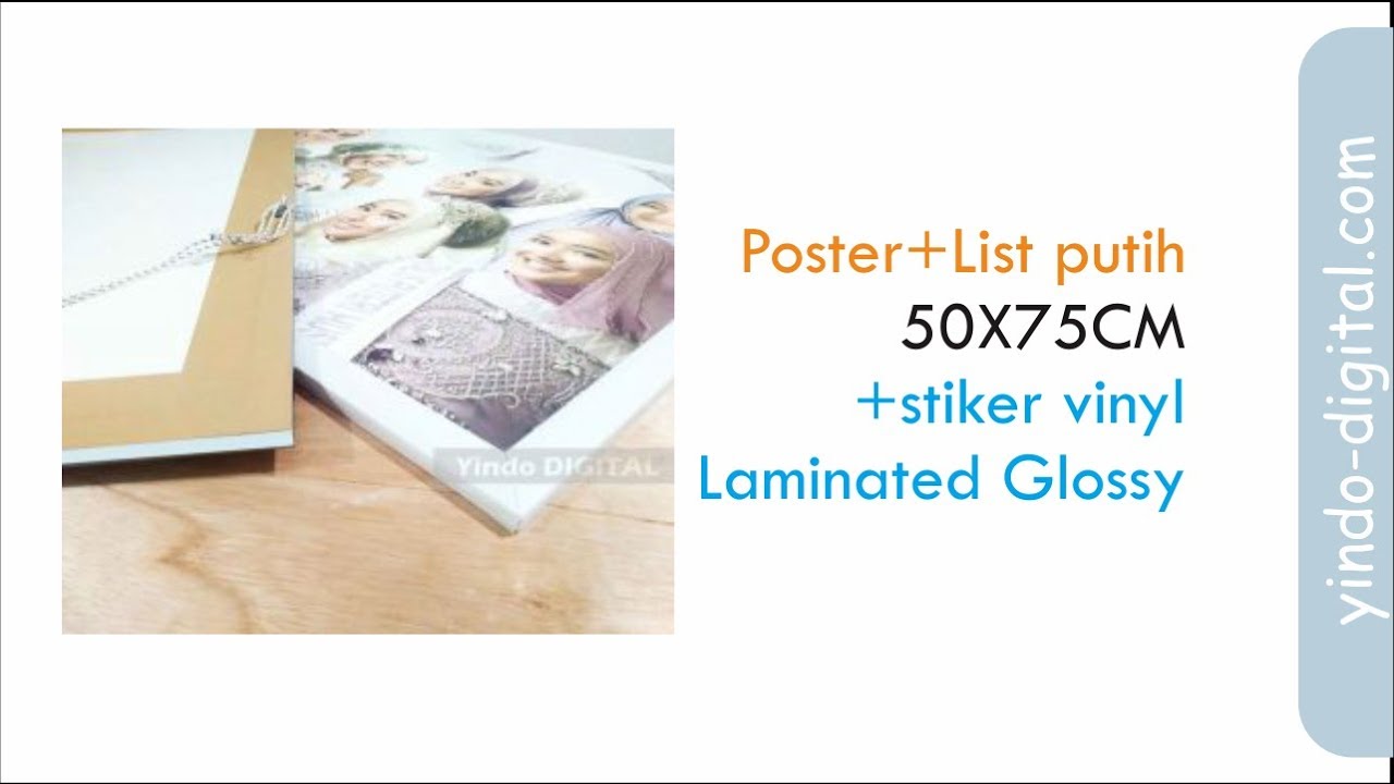 Cetak Poster Murah | Poster +frame | Harga Poster | Bingkai Poster ...