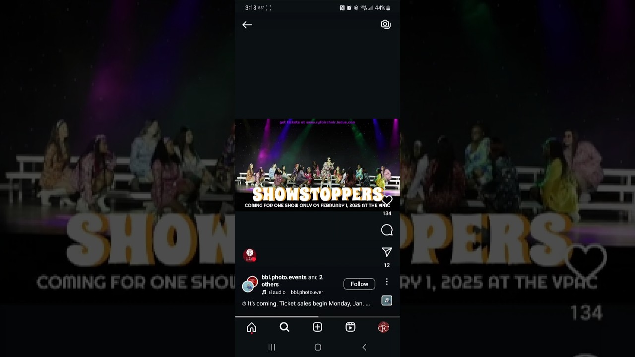 Showstoppers Tickets Go On Sale On Monday #choirperformance # ...