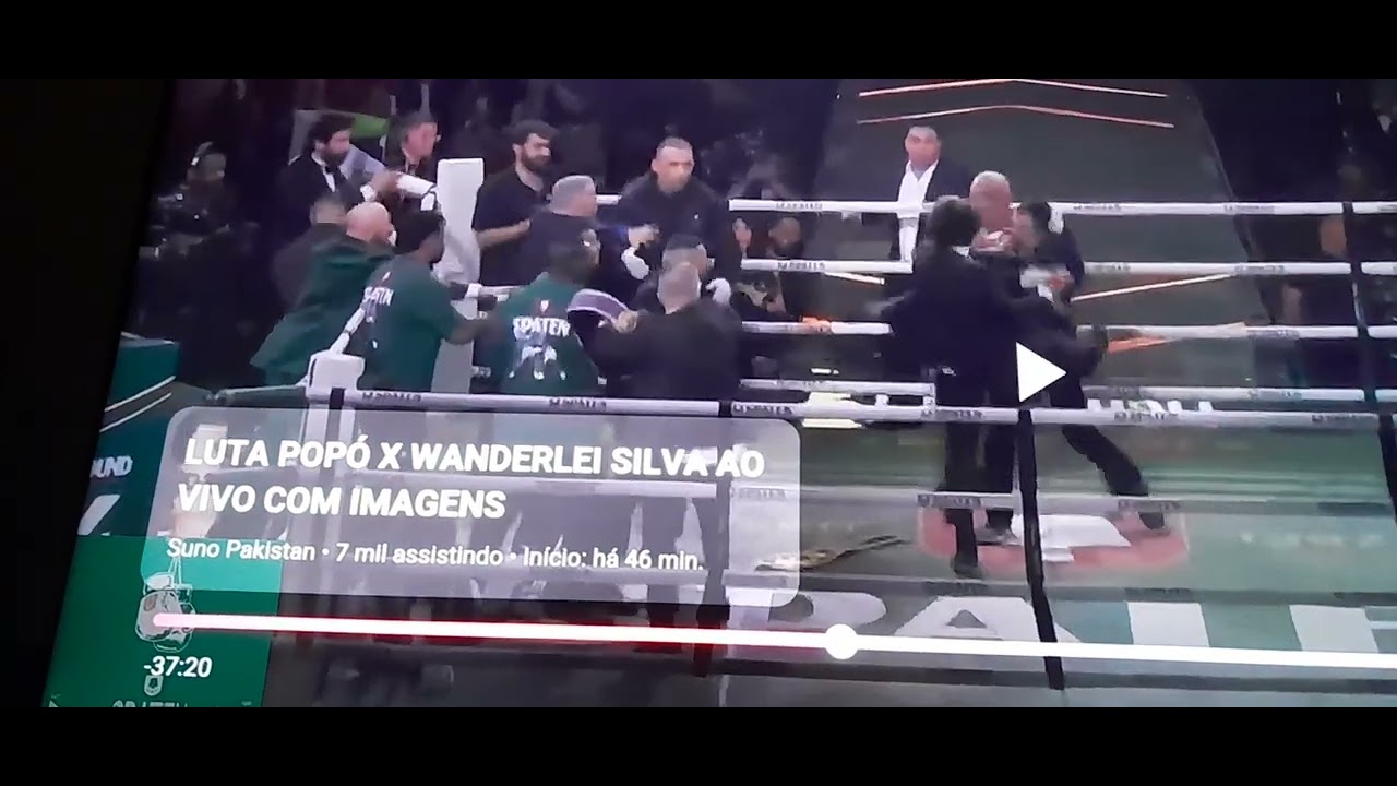 Popó x Wanderley Silva Olha quem bateu no Wanderley - YouTube
