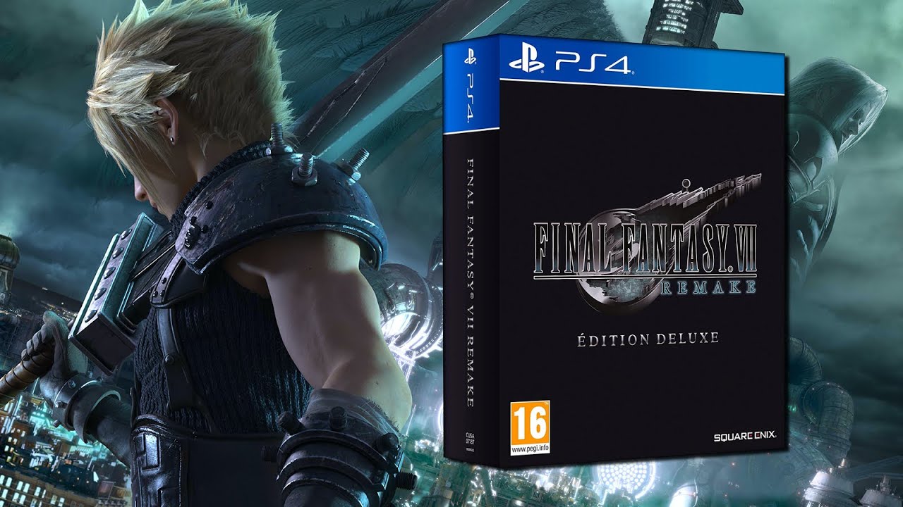 Unboxing │ Final Fantasy VII Remake : Édition Deluxe - YouTube