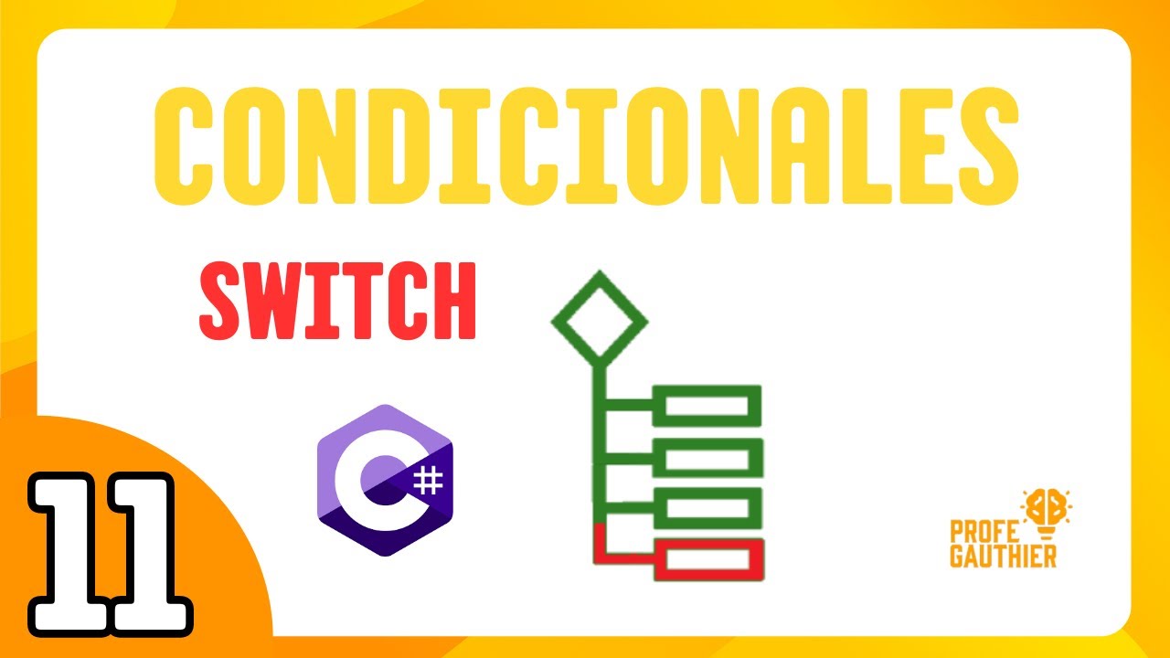 🟣 CLASE 11 - USO DEL CONDICIONAL SWITCH FÁCIL, RÁPIDO, CON EJERCICIOS ...