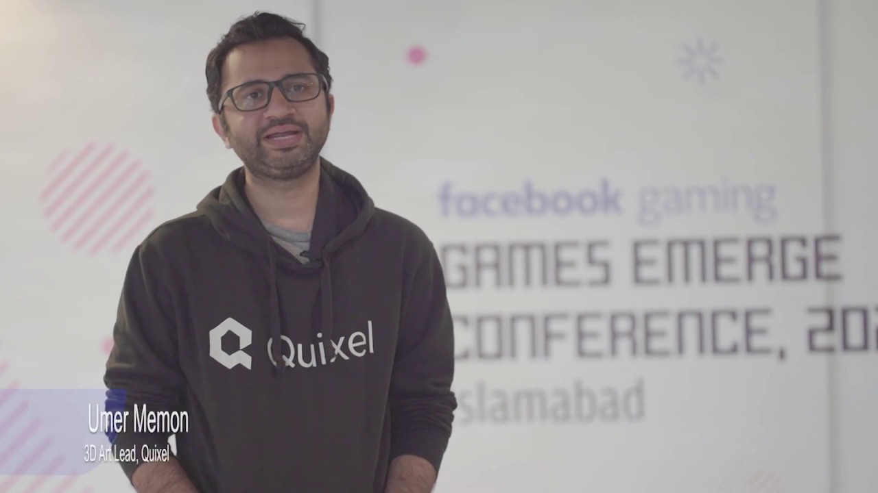 Umer Memon from Quixel, sharing his GEC 2020 experience. - YouTube