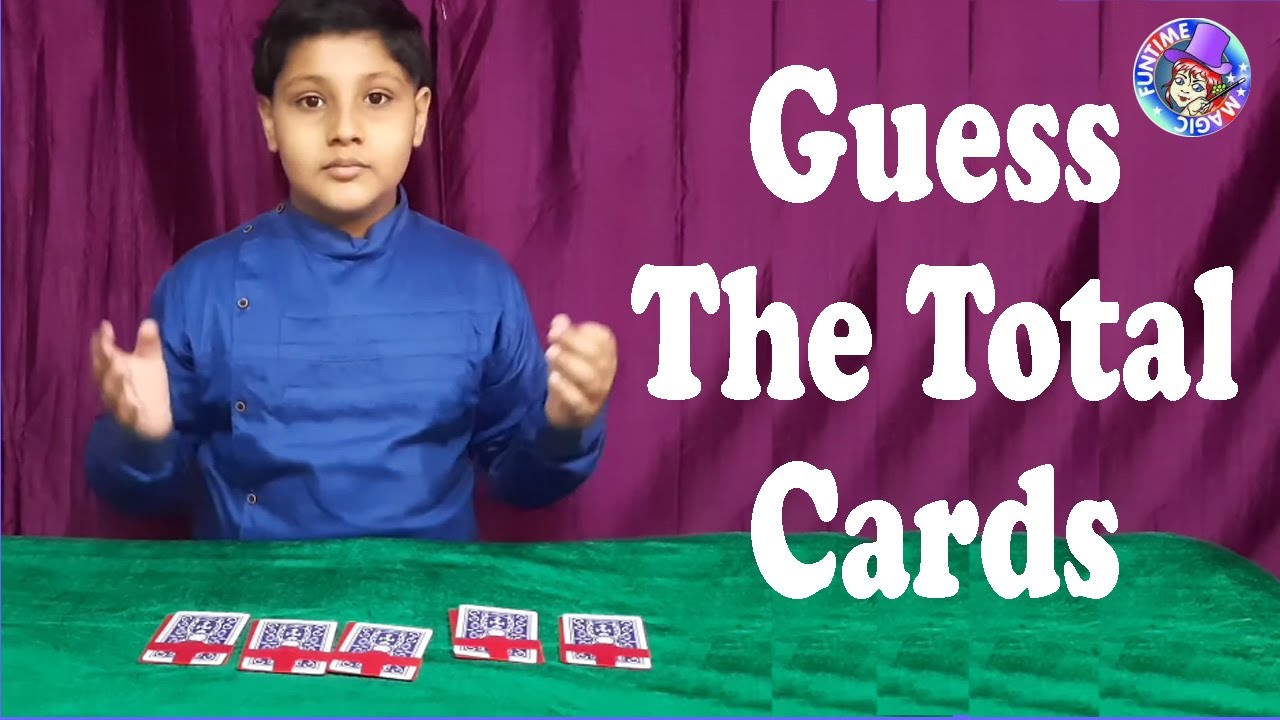 Guess The "Total" Cards - YouTube
