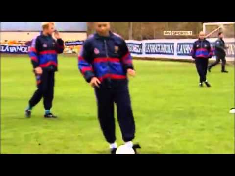 Robert Prosinecki - Ronaldo - Barcelona training - 1996/1997