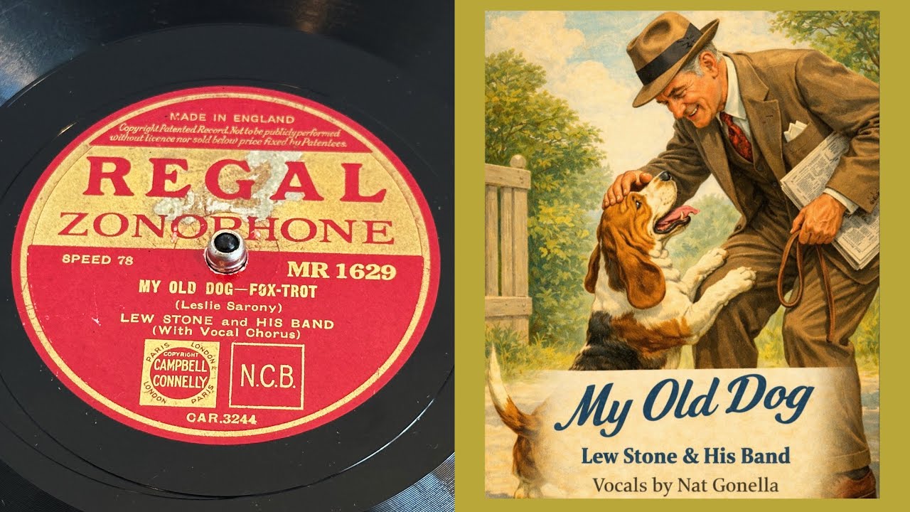 Lew Stone & His Band - My Old Dog - 78 rpm - Regal Zonophone MR1629 ...