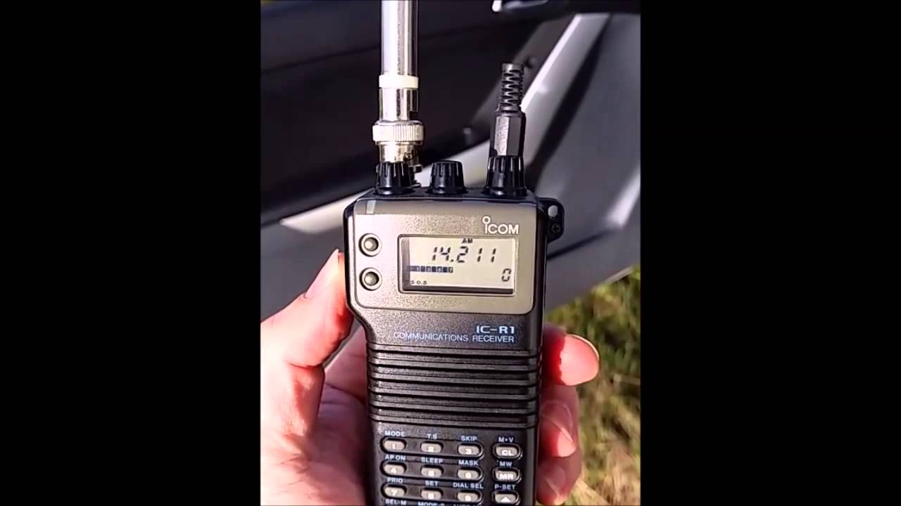 Icom IC R1 SSB demo 2 - YouTube