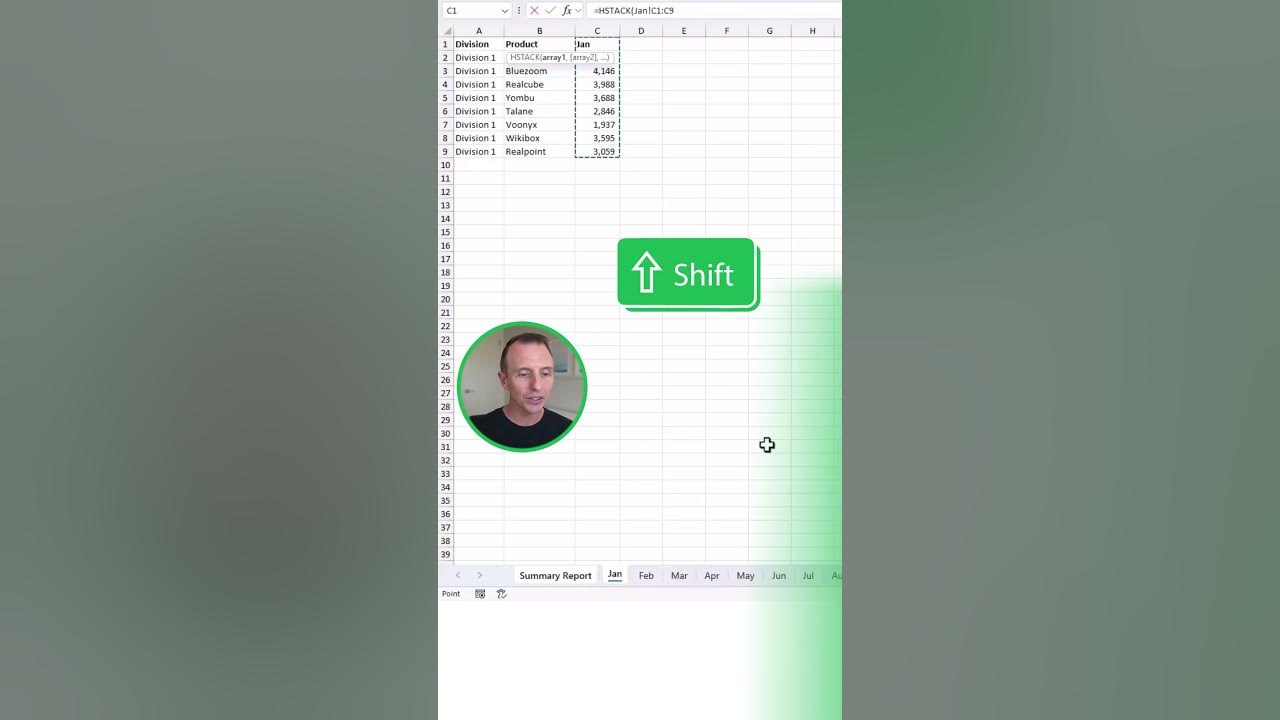Get Started With Hstack Quick And Easy Tutorial Microsoftexcel Youtube