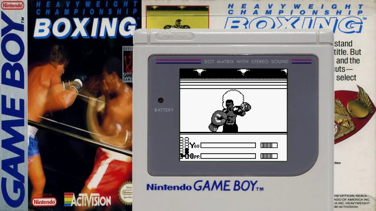 Heavyweight Championship Boxing - Gameboy Netplay (TGB Dual) - YouTube