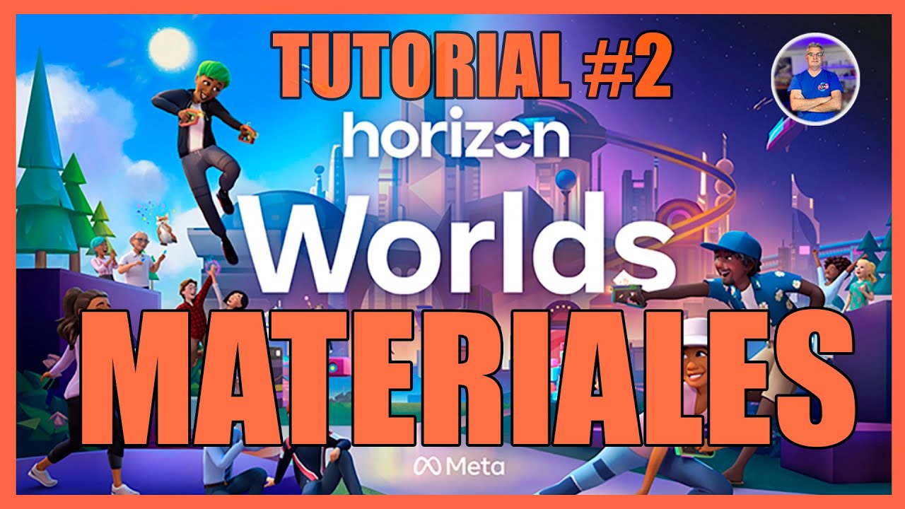 Tutoriales - Horizon Worlds - MATERIALES muy 😀FÁCIL 😀 Español - YouTube