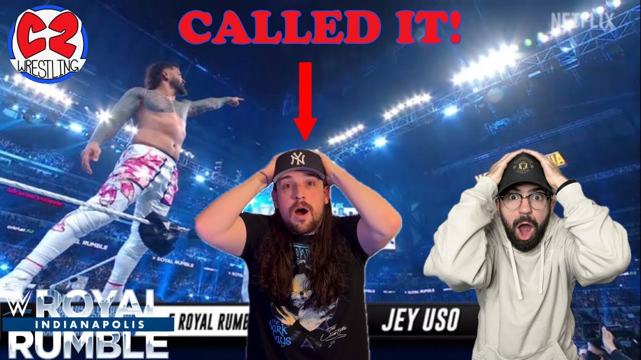 JEY USO WINS WWE ROYAL RUMBLE LIVE REACTION!! | John Cena loses! | WWE ...