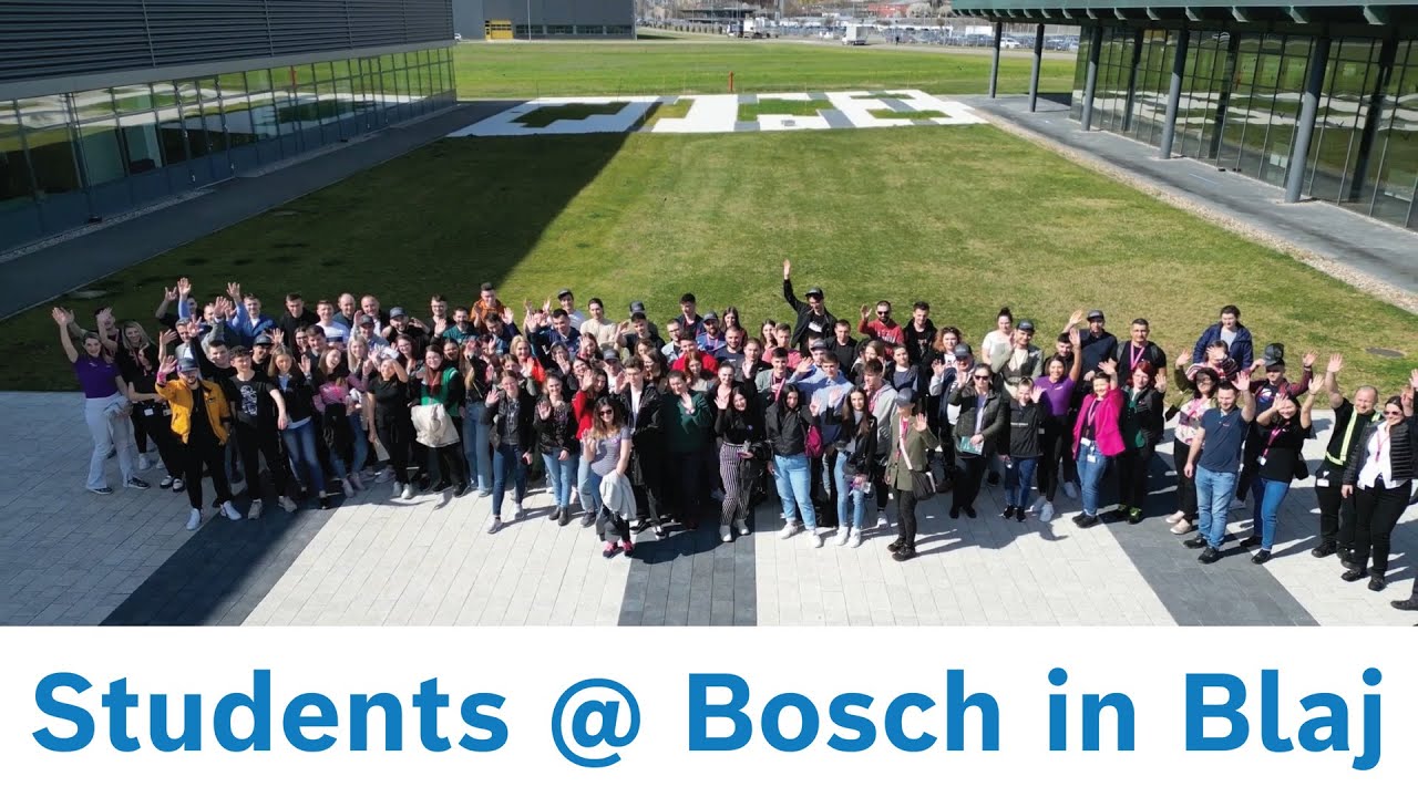 Students @ Bosch Blaj Plant - YouTube