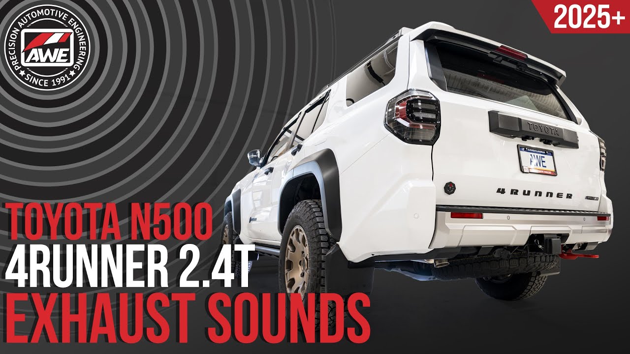 '25+ Gen6 Toyota N500 4Runner: AWE 0FG Catback Exhaust - YouTube