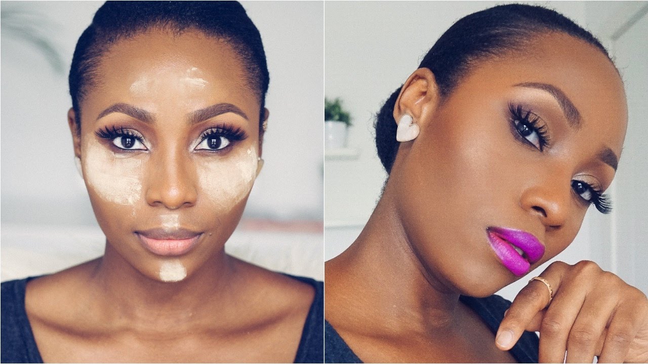 How To Contour And How To Highlight With Natural Makeup Diamond Face how-to-contour-and-how-to-highlight-with-natural-makeup-diamond-face