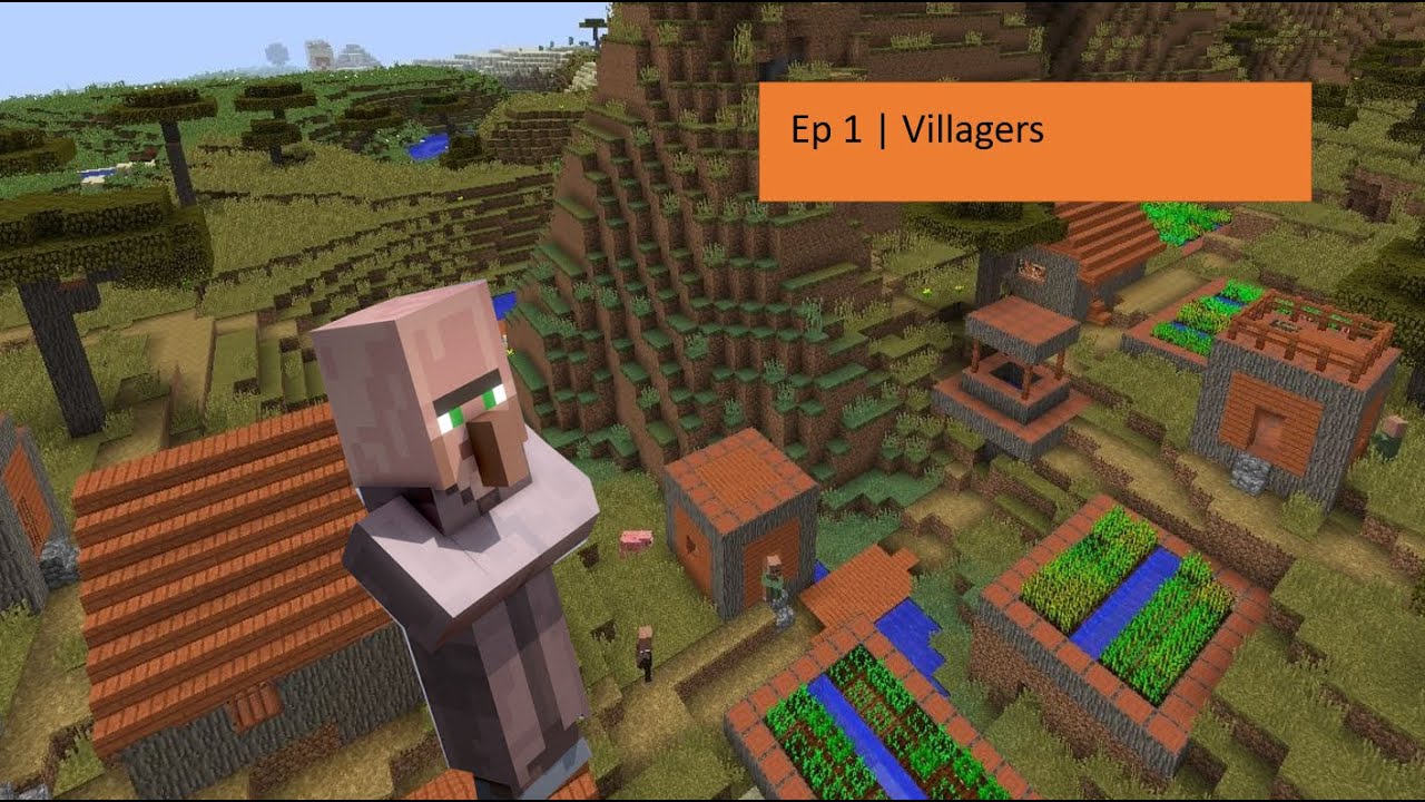 Minecraft Normal Series Episode 1 | Villagers - YouTube