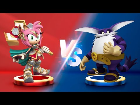 Sonic Dash - Big VS Knuckles - Movie Sonic vs All Bosses Zazz Eggman