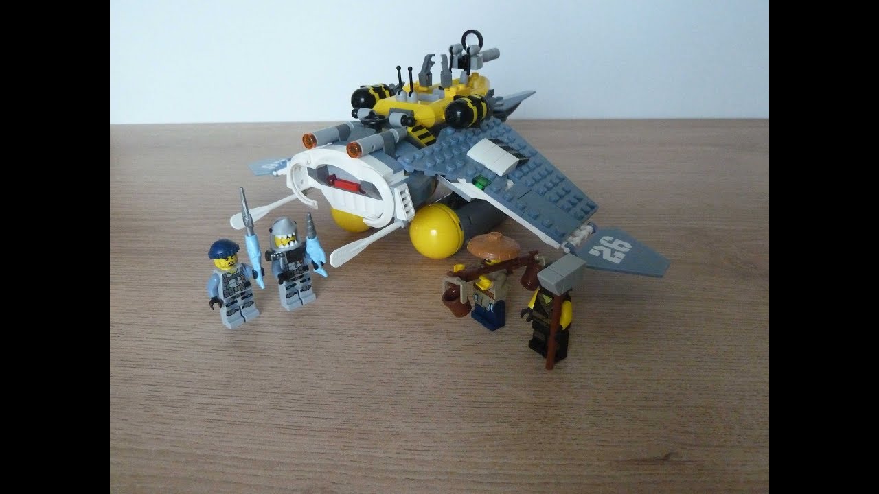 LEGO 70609 THE LEGO NINJAGO MOVIE Manta Ray Bomber - YouTube