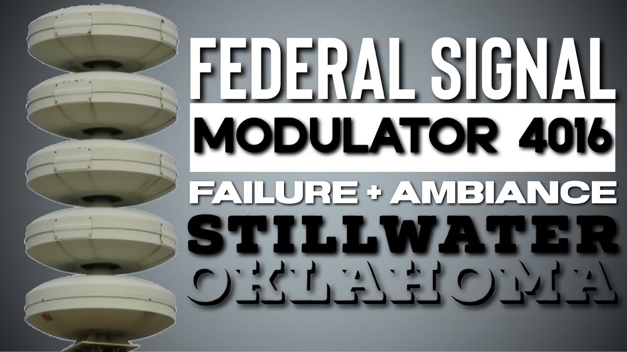 (Inactive) Federal Signal Modulator 4016 | Ambiance | Stillwater ...