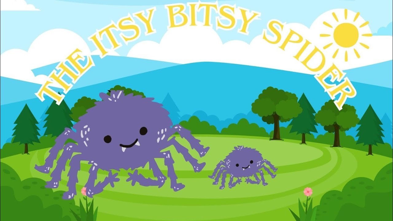 The Itsy Bitsy Spider Poem | For Nursery Kids | - YouTube